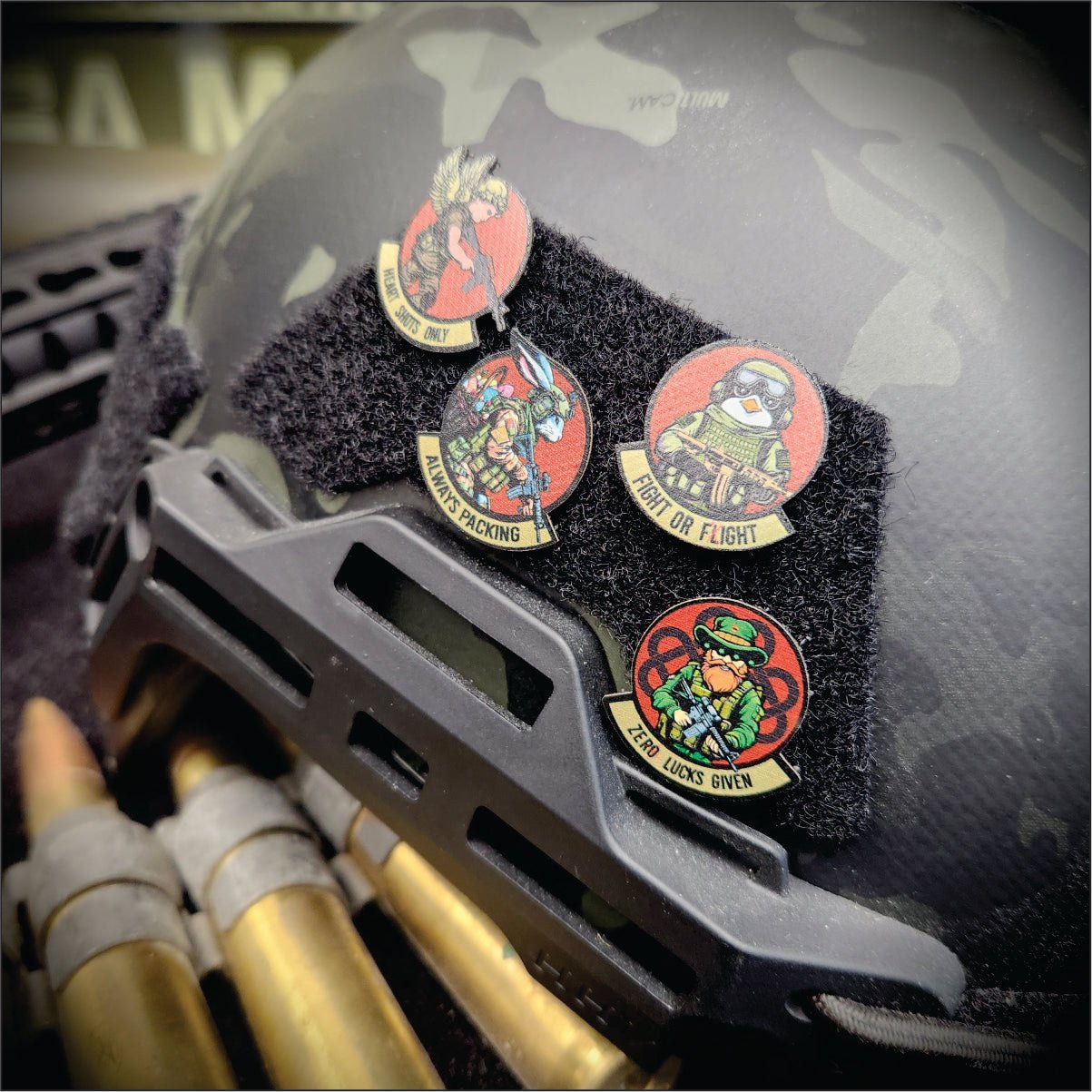 Mini Morale - 2024 1st Quarter Patch of the Month Patch & Sticker Comb