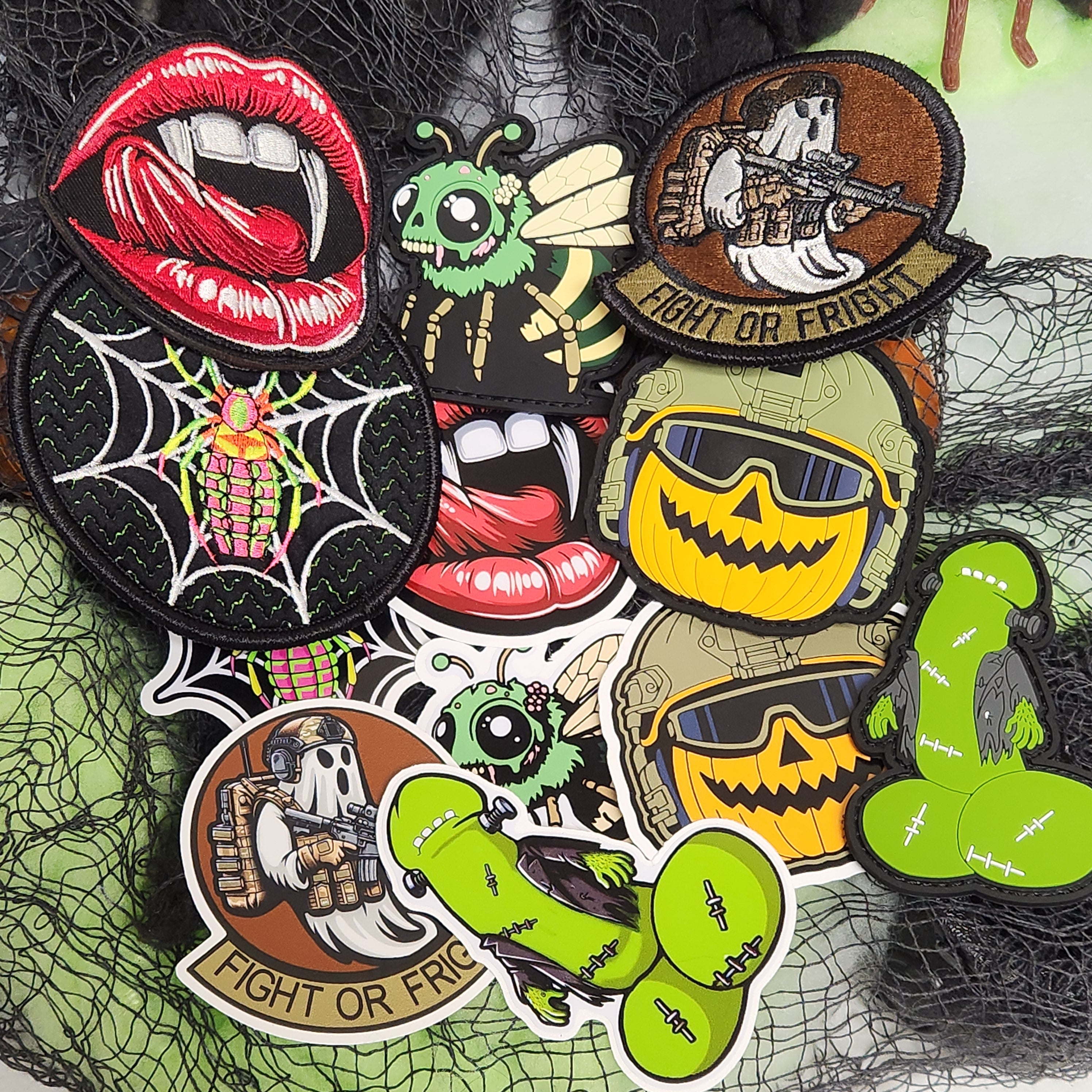 Spooky Collection Patch Bundle Pack - Get all Six of our amazing l des
