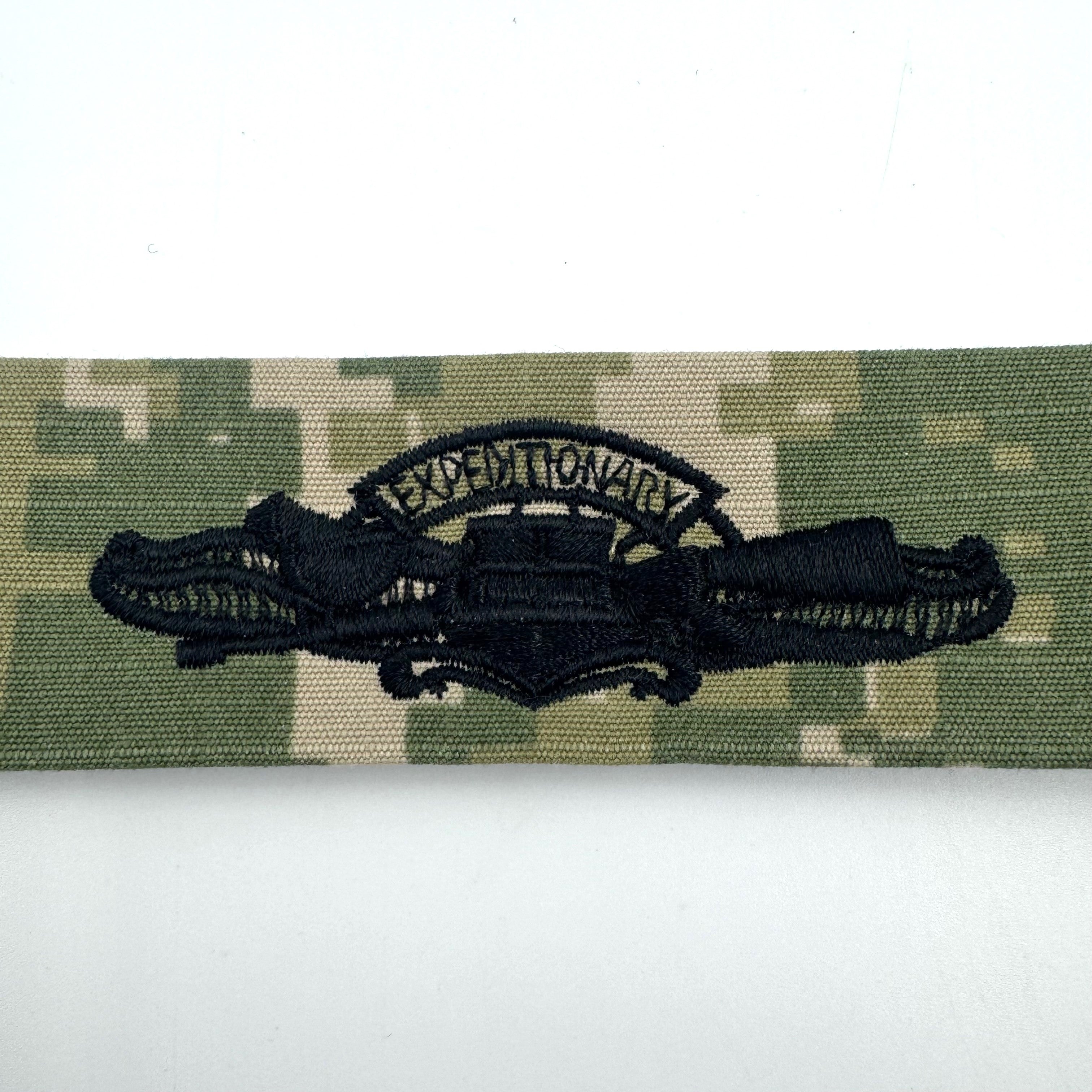 US Navy - NWU Type III Embroidered Badge - Sew On - Expeditionary Warf