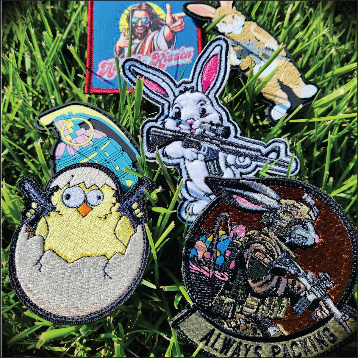 Bad Bunny Collection Patch Bundle Pack - Get all Six of our amazing l