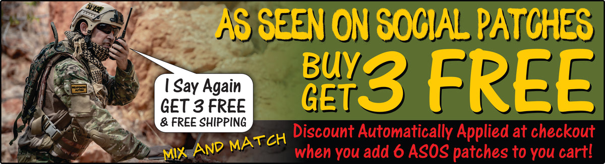 Custom Laser Cut ID Panel - 3x5 CORDURA® Patch