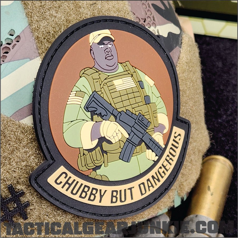 'Big Al' - Chubby But Dangerous - OCP 3.5" PVC Patch - Meal Team 6 Mem