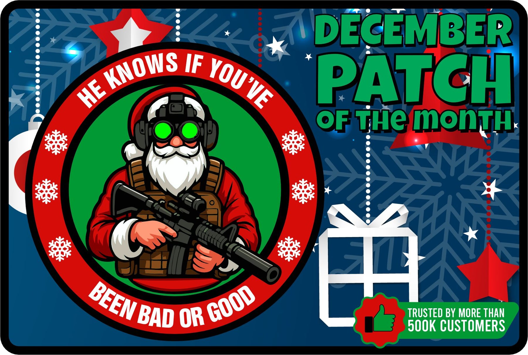 USMC Plate Carrier Flak Patch - Eagle Globe and Anchor Graphic (Filled