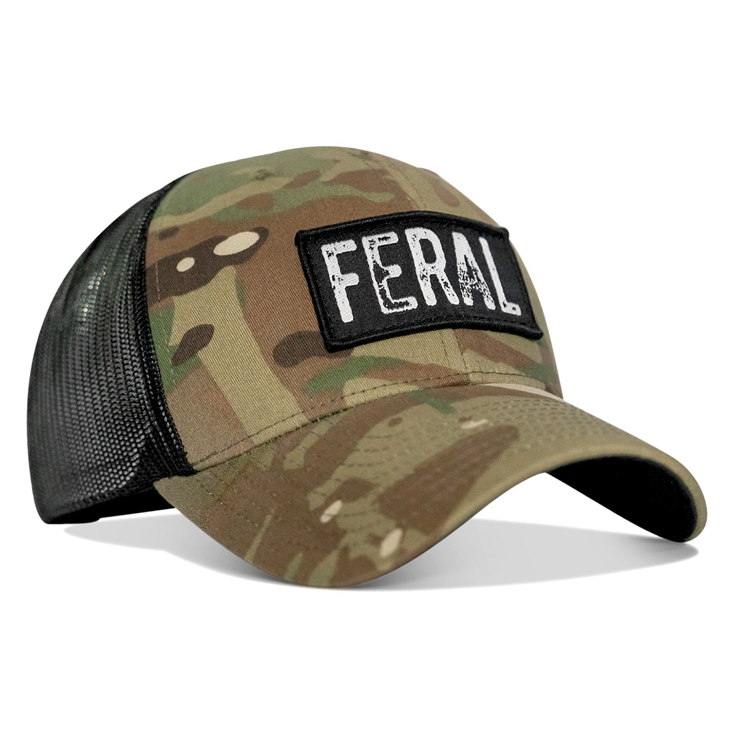 Feral Vintaged Patch Snapback Hat - Combat Iron Apparel Co.