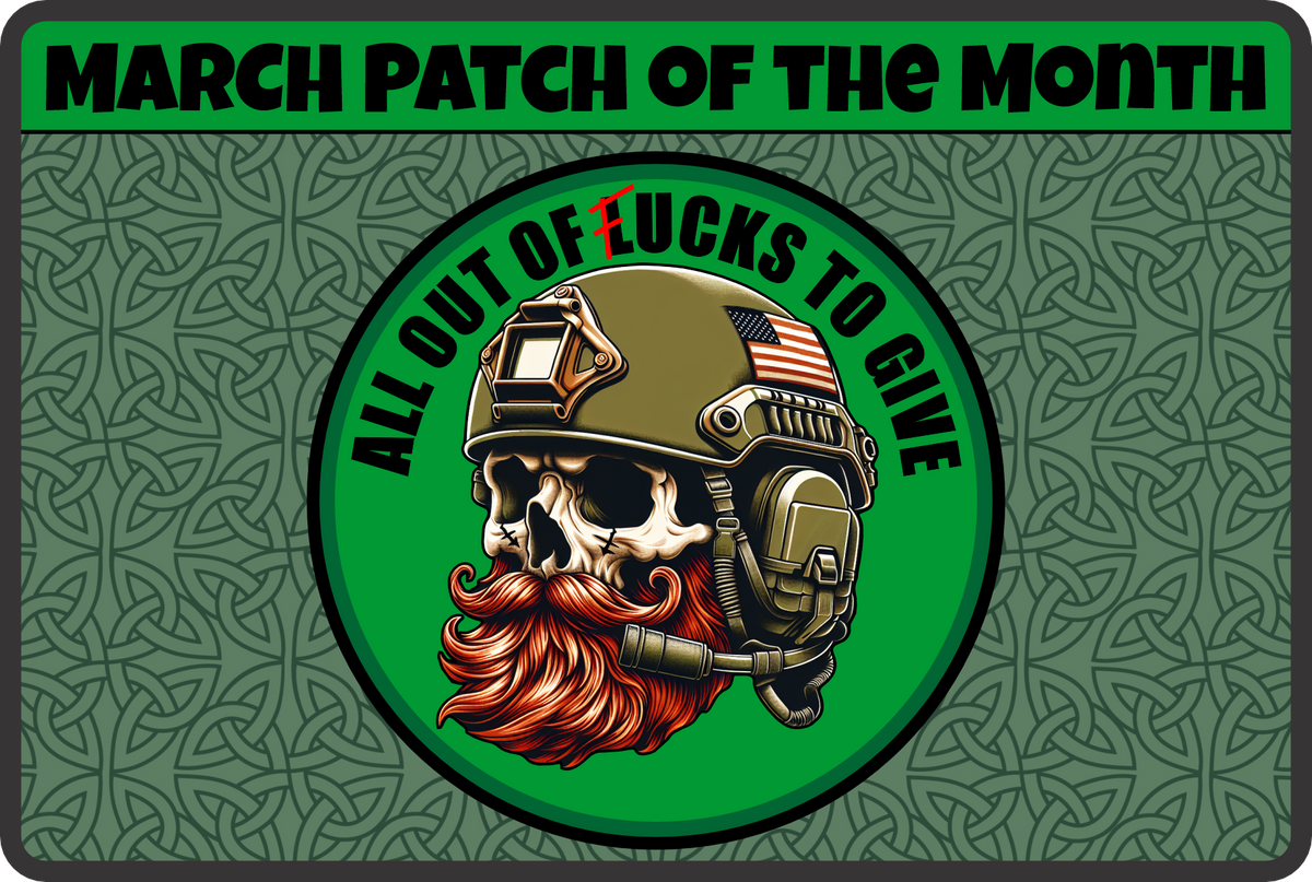 Custom Combat Plate Carrier Flak Patch - Custom Text, Color, and More