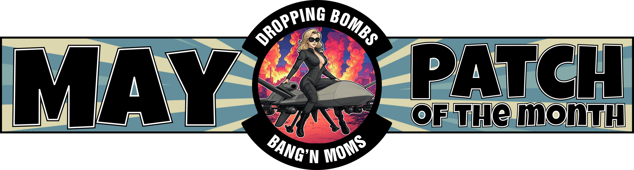 Rizz 'Em With The 'Tism Playful Unique Gen Z Style Embroidered Patch