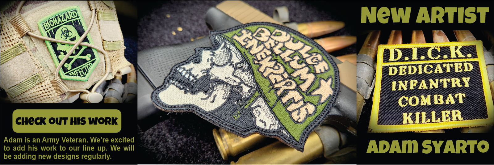 Tactical Gear Junkie - Custom Morale Patches & Accessories