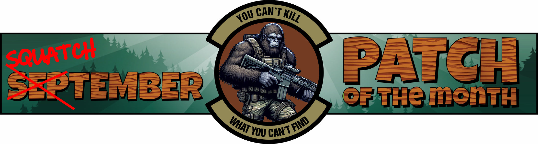 2.75" Custom Text Military Tab Patch