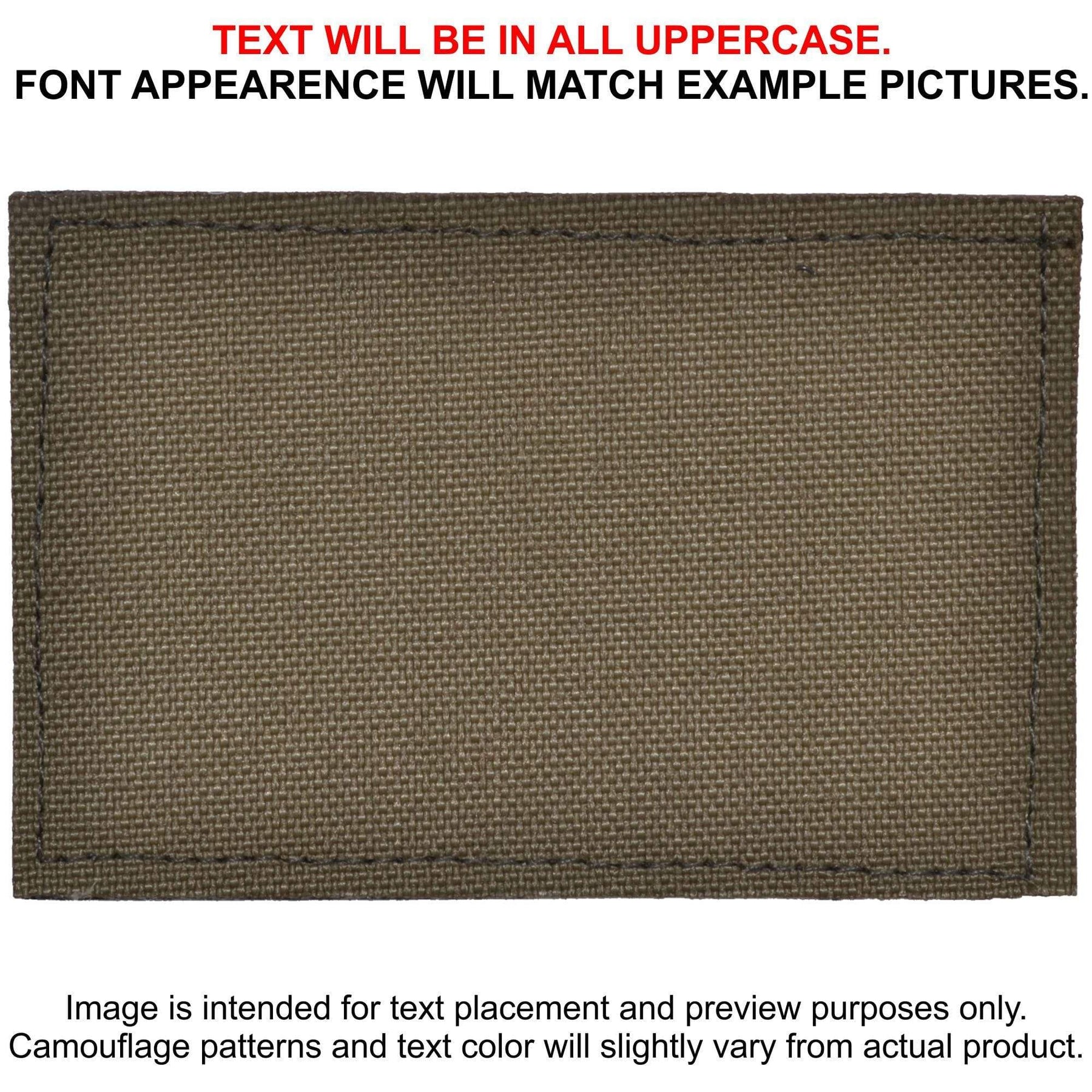 Custom Heat Press Vinyl - 2x3 CORDURA® Patch