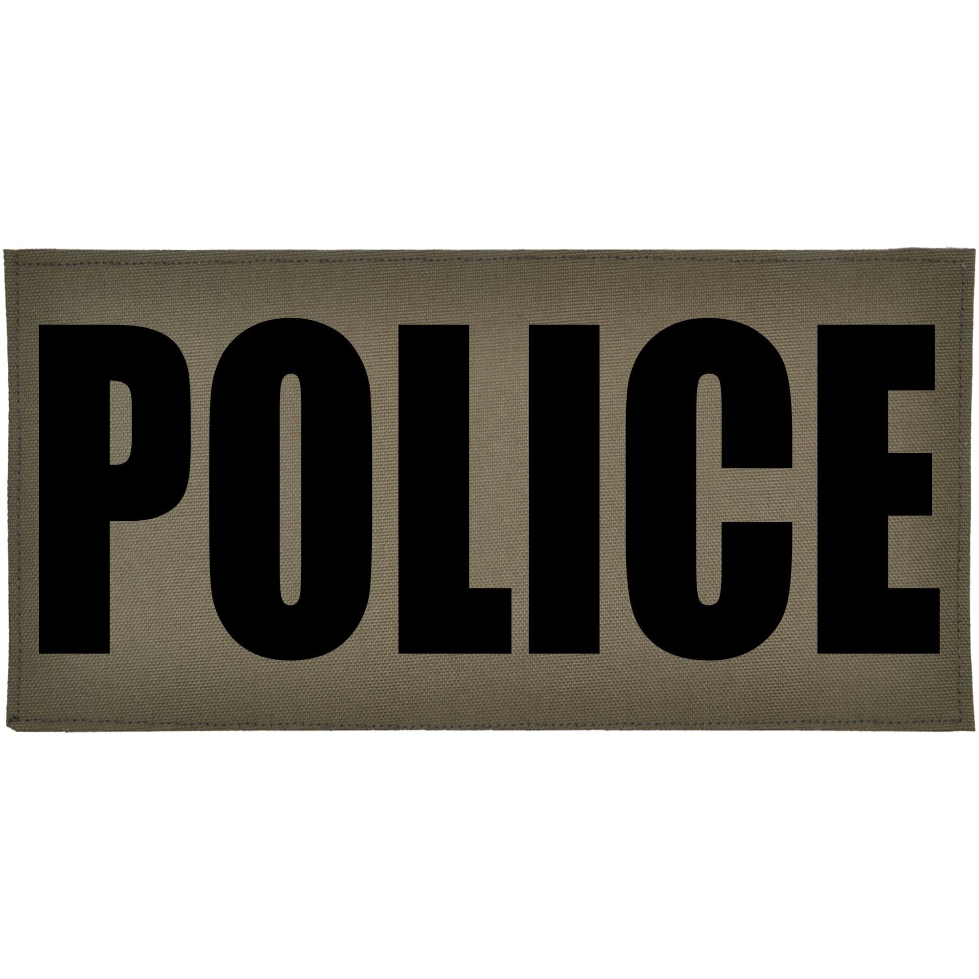 POLICE Heat Press Vinyl - 4x8 CORDURA® Patch