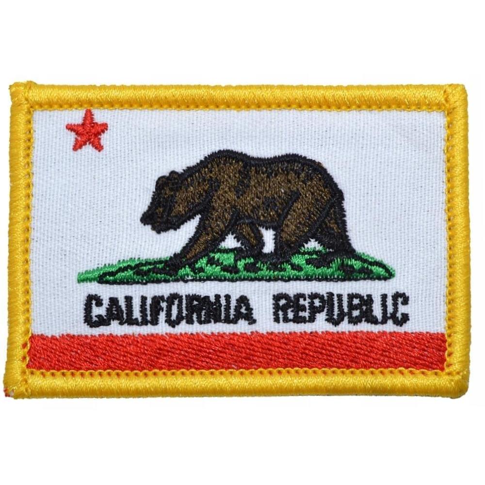 California Republic State Flag - 2x3 Patch