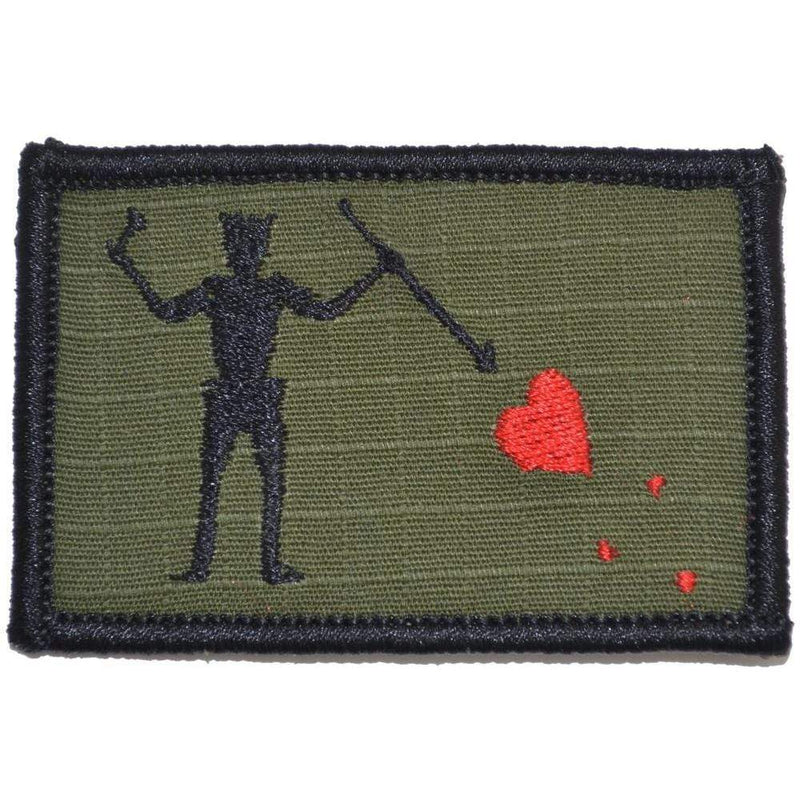 Edward Teach Blackbeard Pirate Flag - 2x3 Patch