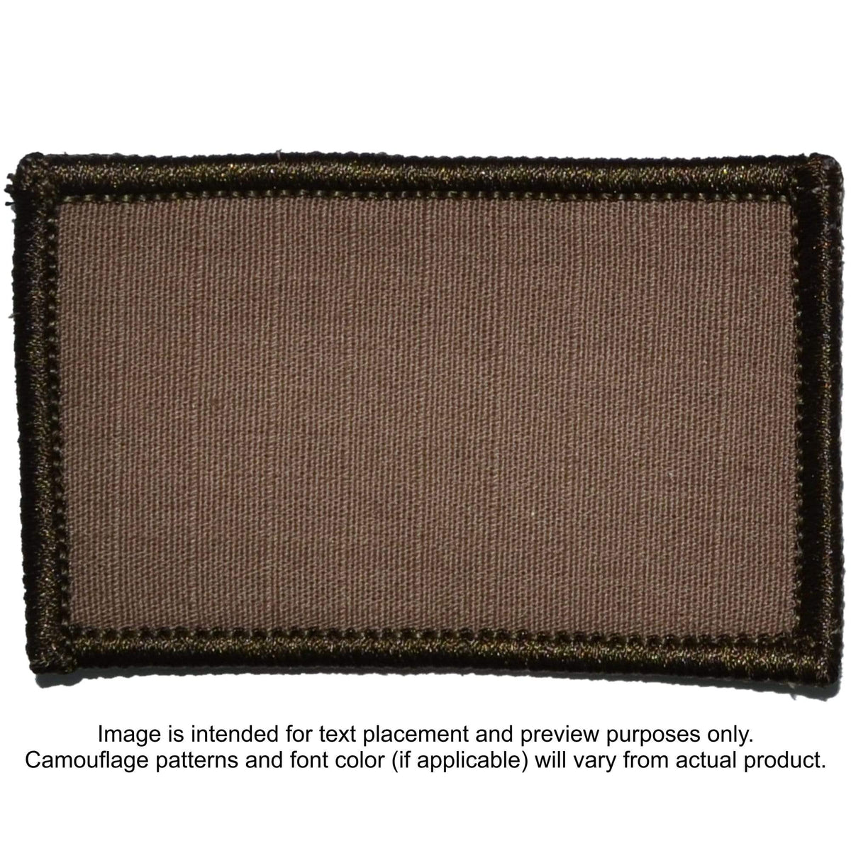 Custom Text Military 2x3 inch Patch. Your Text.