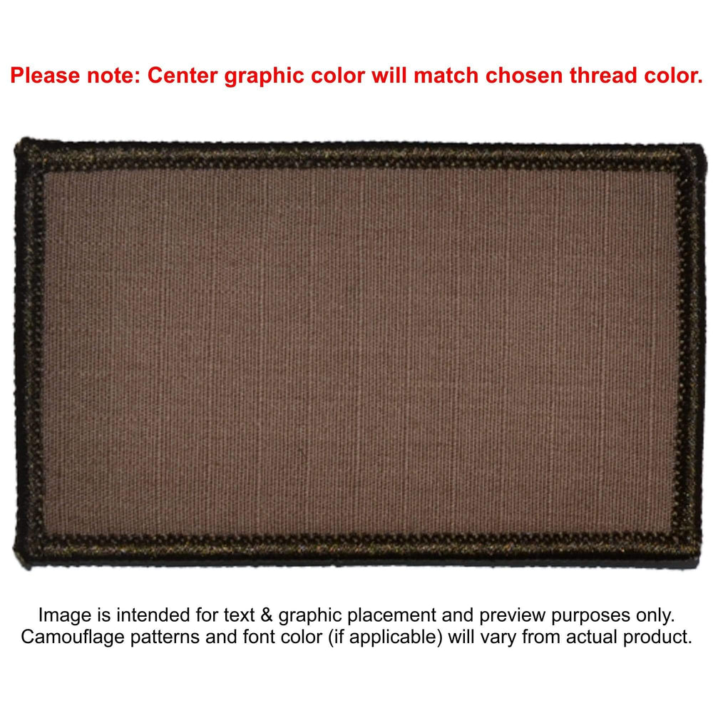 Custom Combat Plate Carrier Flak Patch - Custom Text, Color, and More