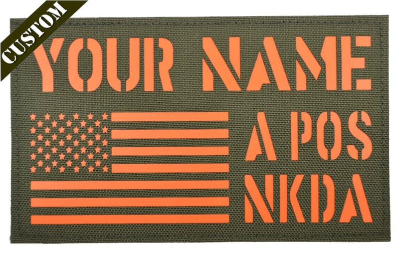 Custom Laser Cut ID Panel - 3x5 CORDURA® Patch