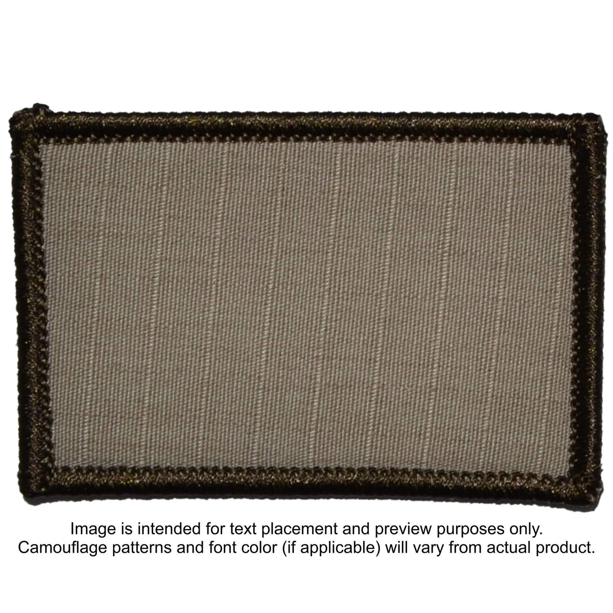 Custom Text Military 2x3 inch Patch. Your Text.