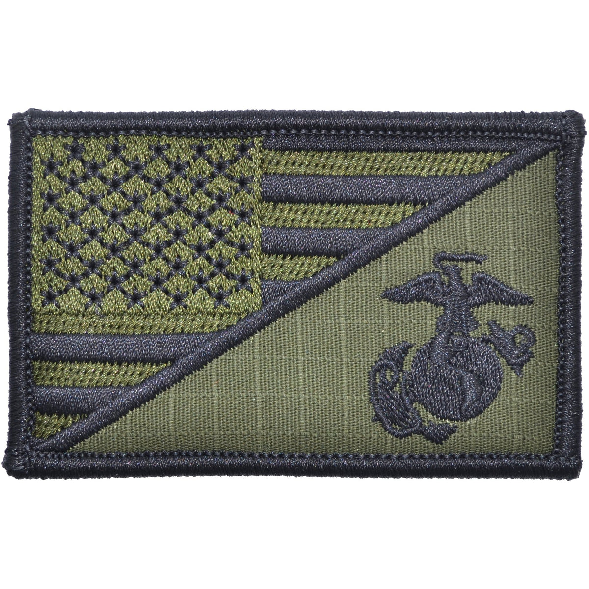 USMC EGA USA Flag - 2.25x3.5 Patch