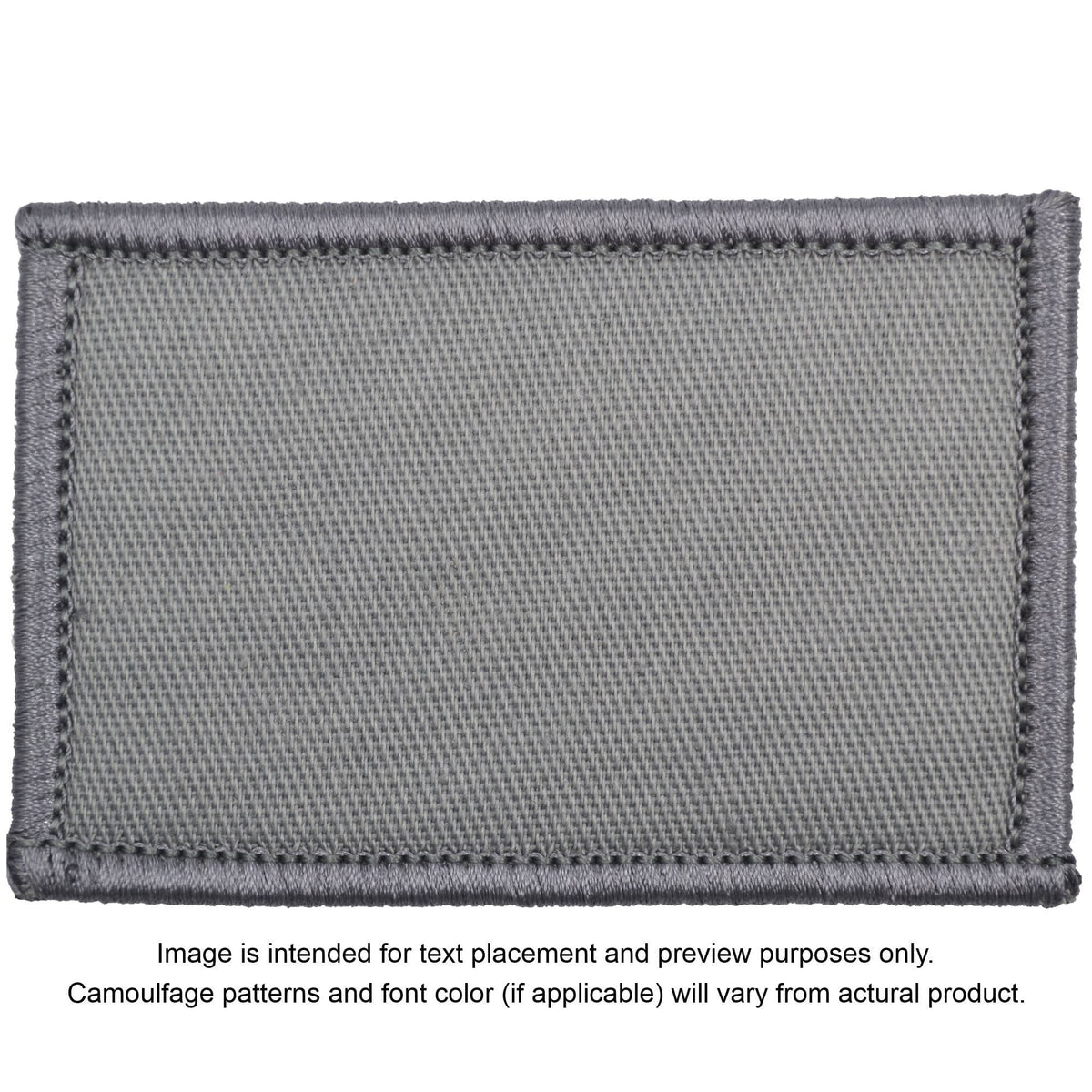 Custom Text Military 2x3 inch Patch. Your Text.