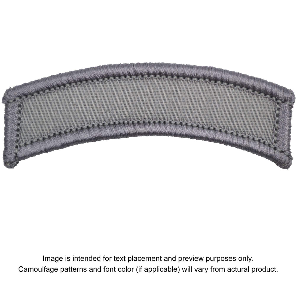 2.75" Custom Text Military Tab Patch