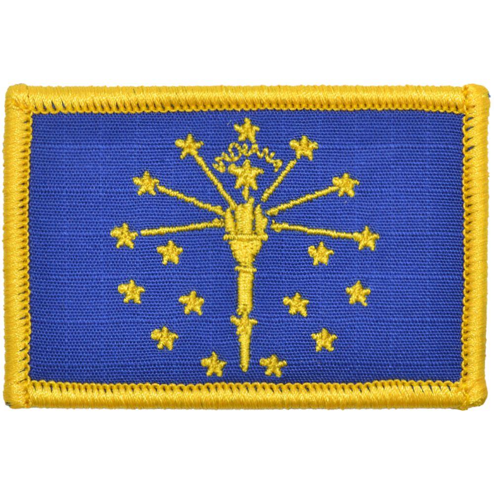 Indiana State Flag - 2x3 Patch