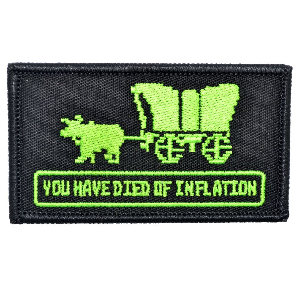 June 2022 Patch of the Month - 'Died of Inflation' Oregon Trail