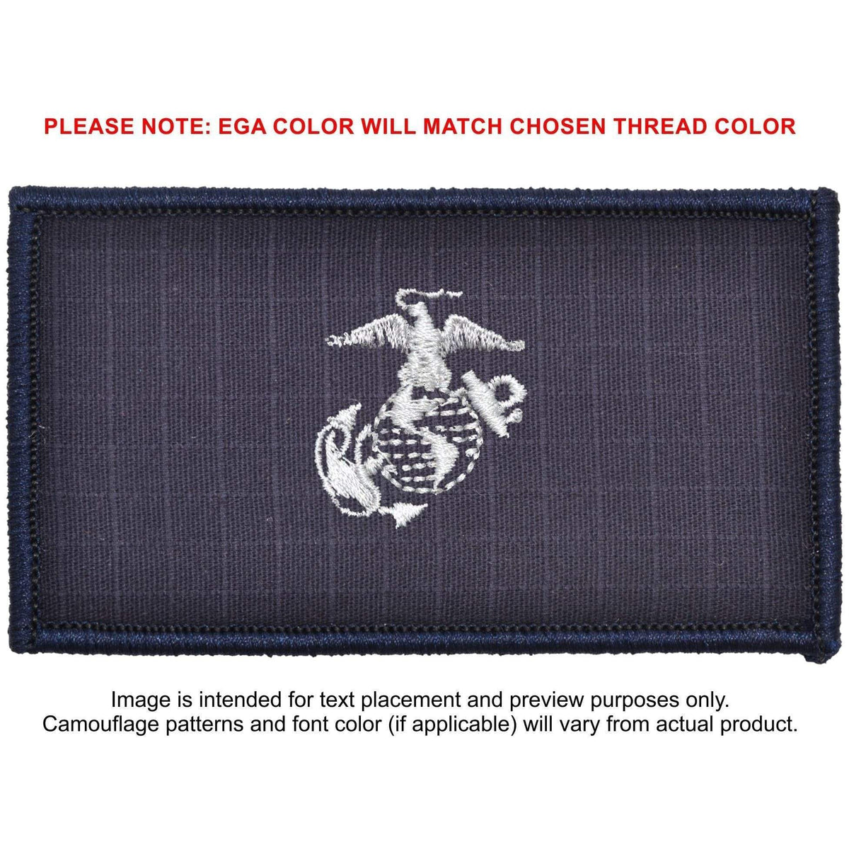 USMC Plate Carrier Flak Patch - Eagle Globe and Anchor Graphic (Open G