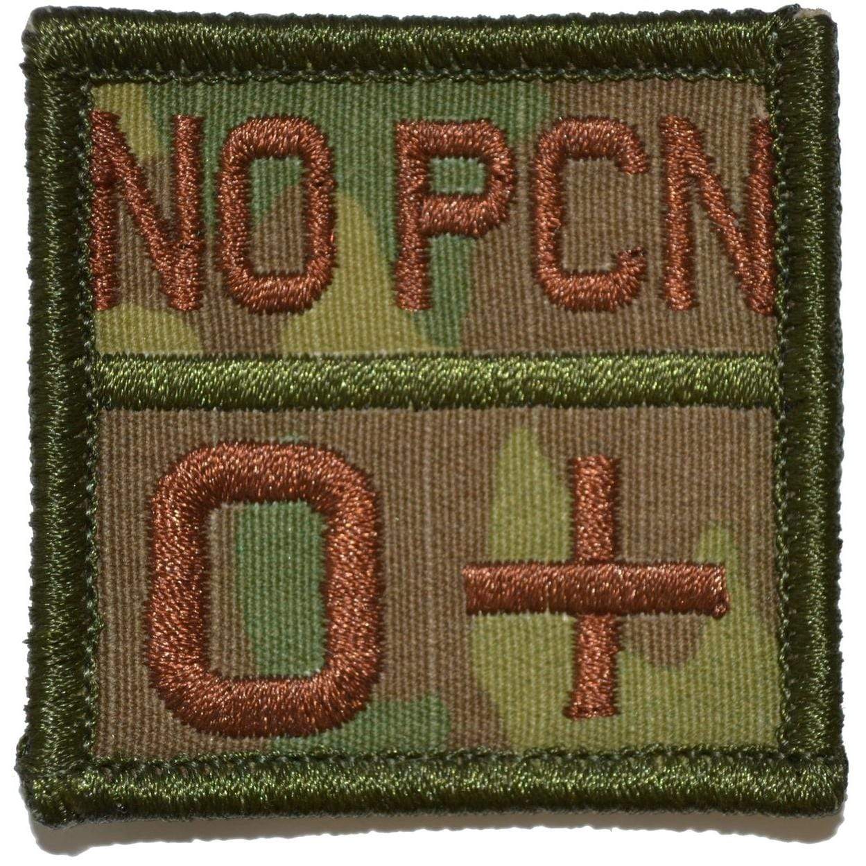 Custom Blood Type and Allergy - 2x2 Patch