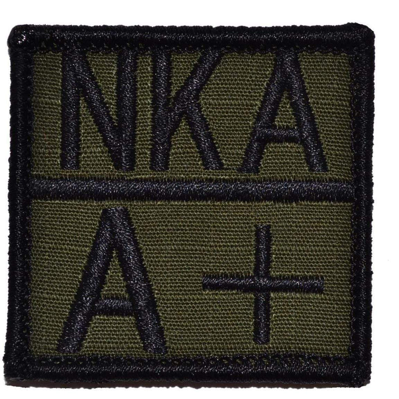 Custom Blood Type and Allergy - 2x2 Patch