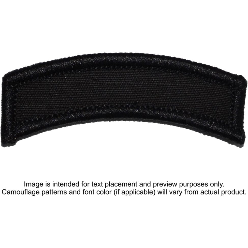 2.75" Custom Text Military Tab Patch