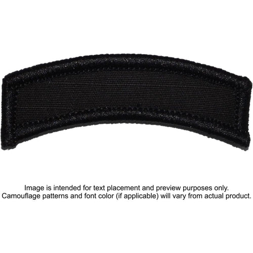 2.75" Custom Text Military Tab Patch