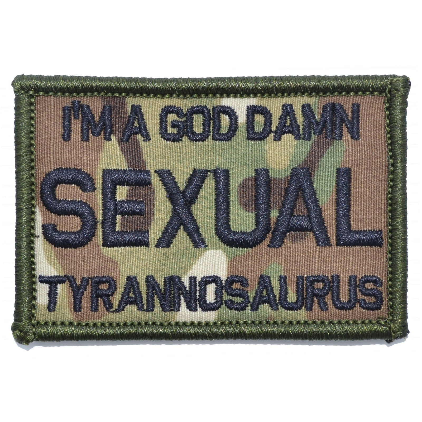 I'm a God Damn Sexual Tyrannosaurus - 2x3 Patch